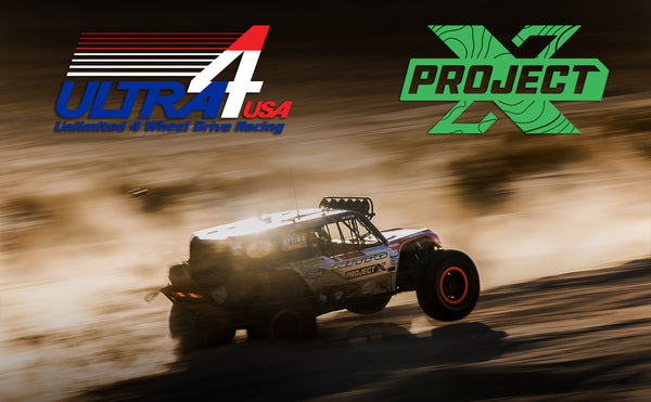 PROJECT X Named Official Lighting Partner of Ultra4 USA - PROJECT X Offroad